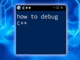 Ifdef Debug C Quick Guide To Preprocessor Magic