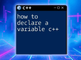 How To Declare A Variable In C Made Easy