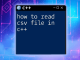 How To Read Csv File In C A Quick Guide