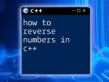 How To Reverse Numbers In C With Ease