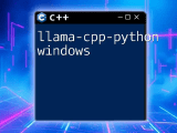 Llama Cpp Python Quick Guide To Efficient Usage