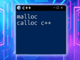 Mastering Malloc And Calloc In C A Quick Guide