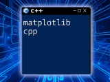 Mastering Matplotlib Cpp A Quick User S Guide