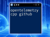Opentelemetry C Github A Quickstart Guide