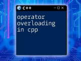C Comparison Operator Overloading Made Simple