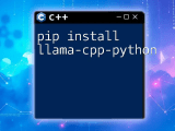 Mastering The Llama Cpp Python Server In Minutes