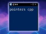 Pointers In Arrays C A Quick Guide To Mastery