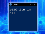 Mastering File Io In Cpp A Quick Guide