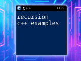 Recursion C Examples Mastering Recursive Techniques