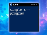 Mastering Simple C Program Essentials In No Time