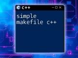Cpp Makefile Mastery Simplified Guide For Beginners