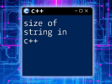 Understanding Sizeof String In C A Quick Guide