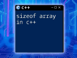 Understanding Sizeof Array In C A Quick Guide