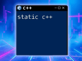 Understanding Static C A Quick Guide