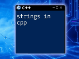Stringstream Cpp Mastering String Stream Magic