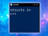 Mastering Structs In C A Quick Guide
