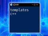 Templates C Mastering The Art Of Code Reusability