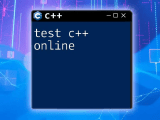 Test C Code Online Quick Guide For Instant Results