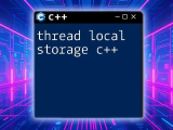 Thread Local Storage In C A Simple Guide