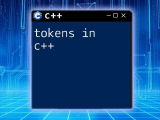 Tokens In C Explained Simply And Effectively