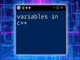 Define Variables In C A Quick Guide To Basics