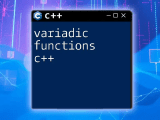 Mastering Class Functions In C A Quick Guide