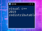 Mastering Microsoft Visual C 2013 Redistributable Basics