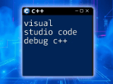 Visual Studio Code Debug C A Quick Start Guide