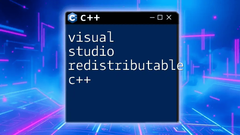 Visual C++ 2010 Redistributable: Essential Guide