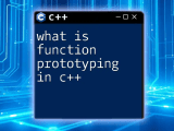 What Is Function Prototyping In C A Quick Dive