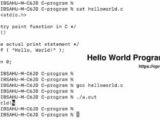 1 1 Hello World Program In C Say Hello To The World C Program