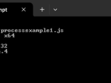 Node Js Process Example
