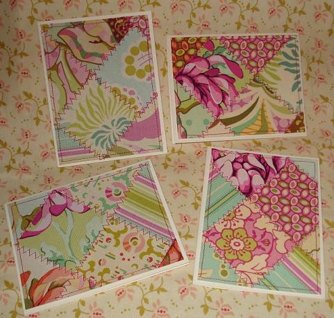 More Patchwork Cards | Craft Apple