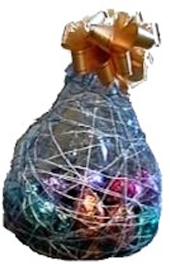 String Easter Basket made with Balloons — CraftBits.com