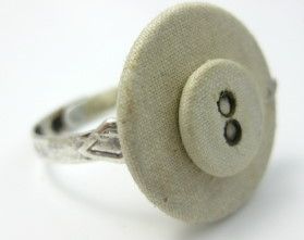 Ring – Vintage Shirt Button — CraftBits.com