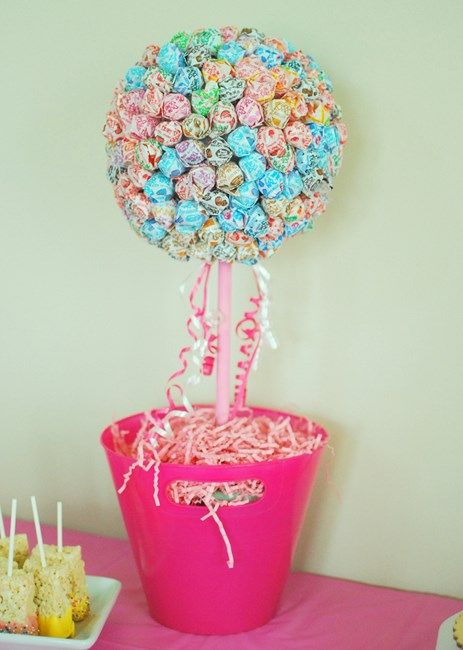 Dum Dums Spring Topiary — CraftBits.com