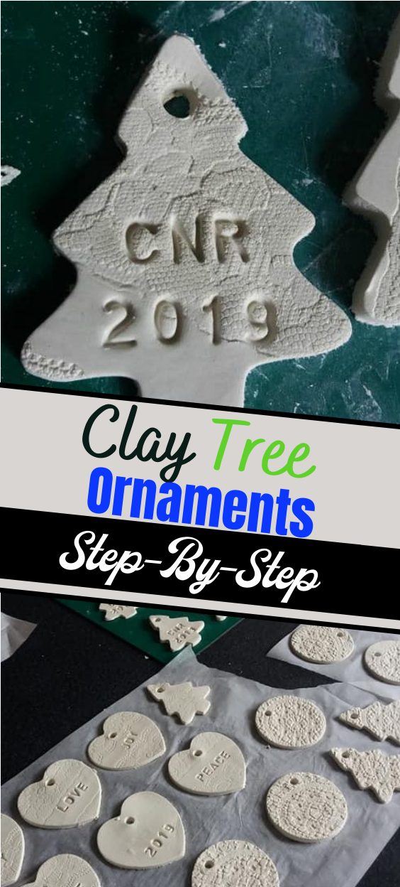 Clay Tree Christmas Ornaments — CraftBits.com