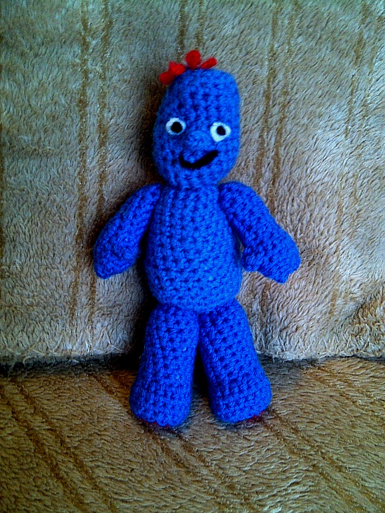 Amigurumi: Free Pattern for Iggle Piggle | craftcrazygran
