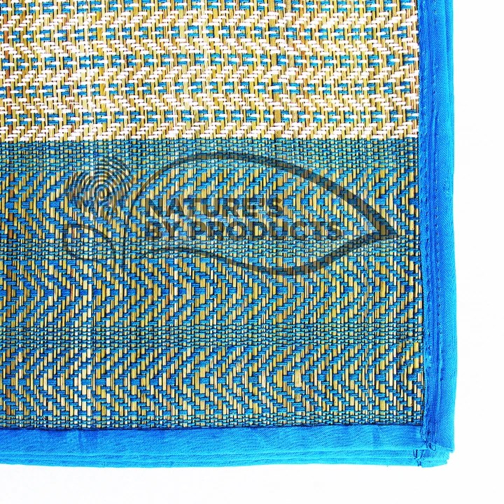 Table Mat with Runner (Madur) : Weaved with Blue String - CraftLipi ...