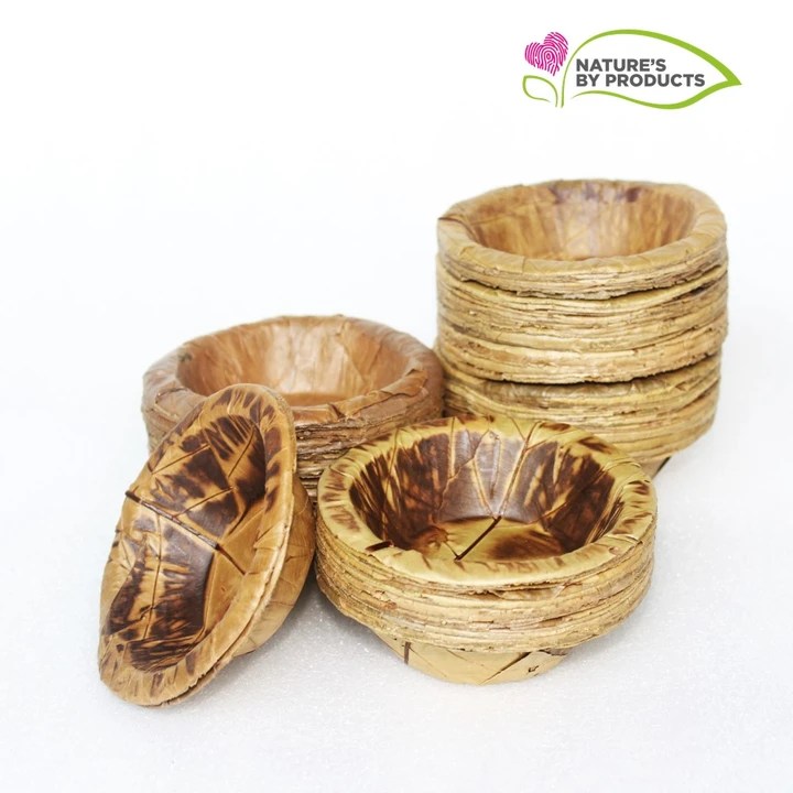 Sal Leaf 4.5" Bowls /100 pcs - CraftLipi: Best in Class Handicraft ...
