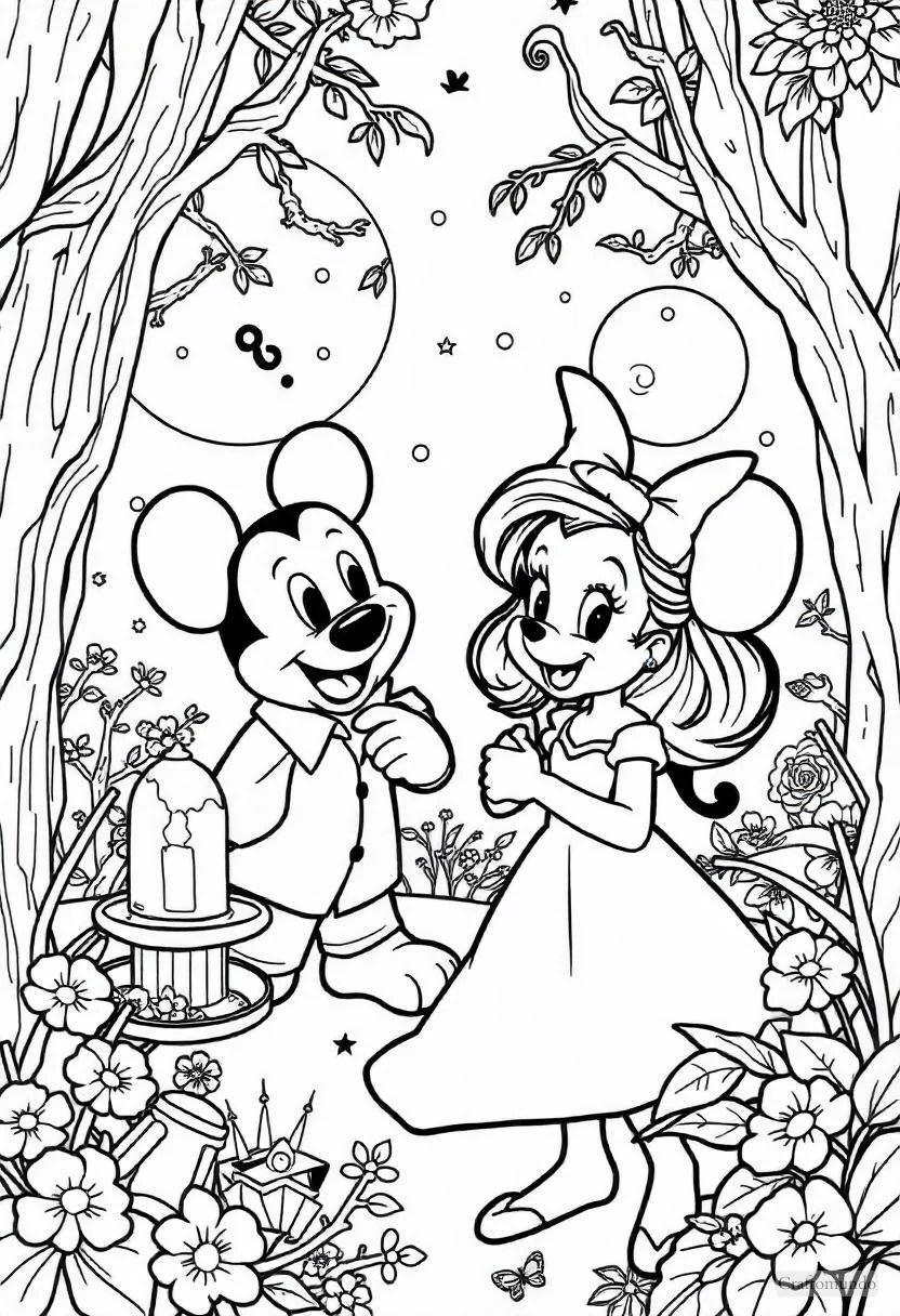 25 Disney Coloring Pages Craftomundo