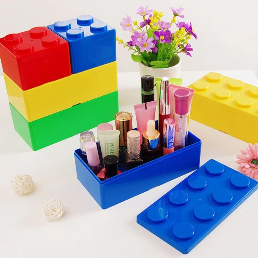 Building Blocks Stackable Storage Box Craft Outlet Australia