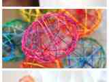 How To Make String Easter Eggs Without The String Collapsing
