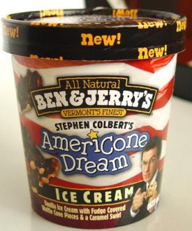 Stephen Colbert's Americone Dream from Ben and Jerry's | Boing Boing