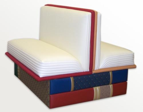 Kids' furniture shaped like giant books - Boing Boing