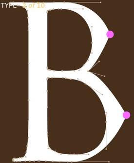 Shape Type: typography game of graceful curves - Boing Boing