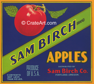 SAM BIRCH (A) #1 | Crate Art