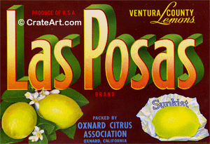 LAS POSAS (L) | Crate Art