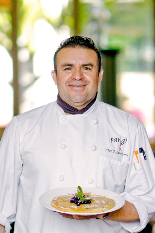 Sunday Brunch - Blueberry Polenta Pancakes - cravedfw