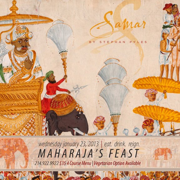 Maharaja's Feast At Samar Jan 23 - cravedfw